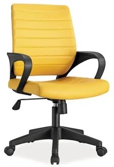 Kancelářská židle Q-051 žlutá