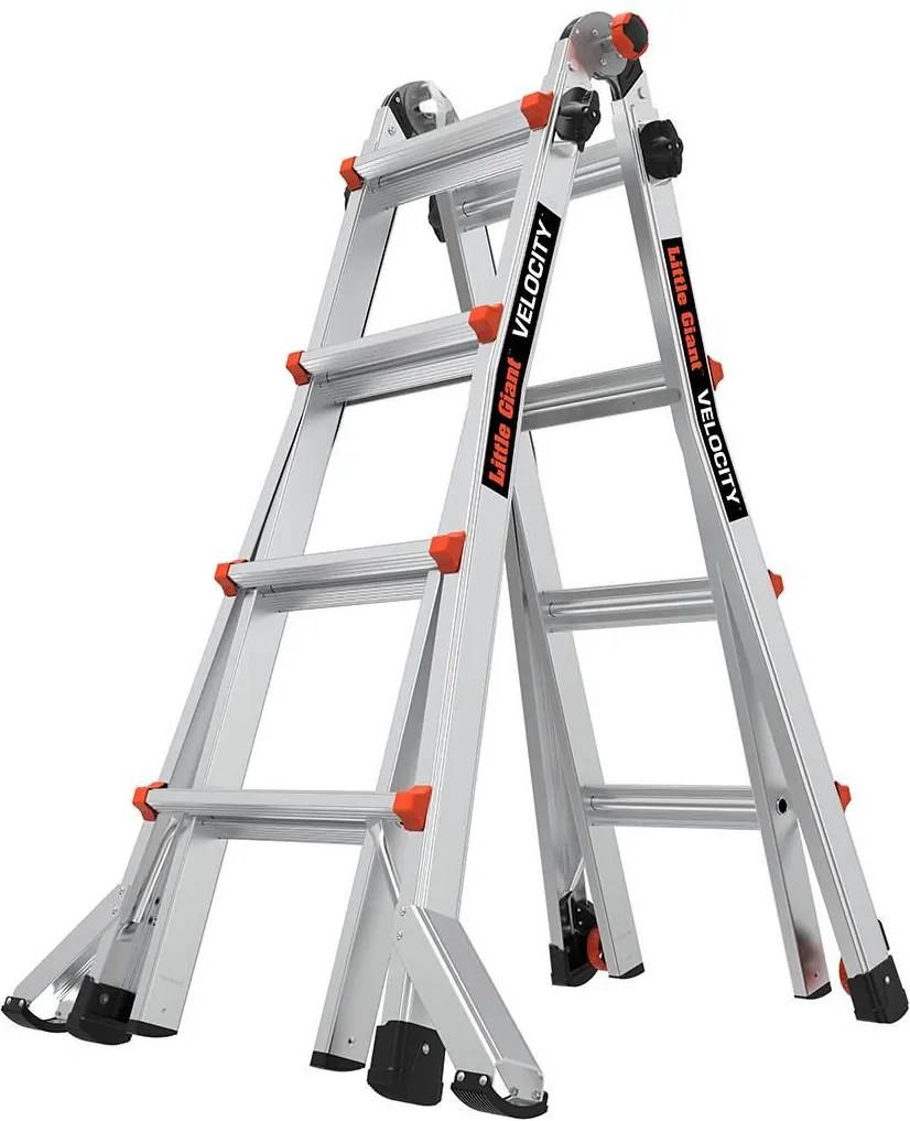Little Giant - Velocity univerzální kloubový žebřík dosah: 274-457/523 cm, Model: 17