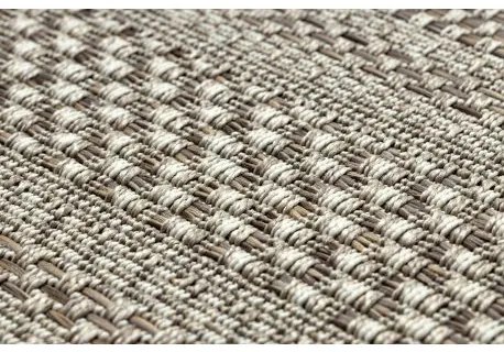 koberec SISAL BOHO 46209651 Pruhy béžový velikost 120x170 cm | krásné koberce cz