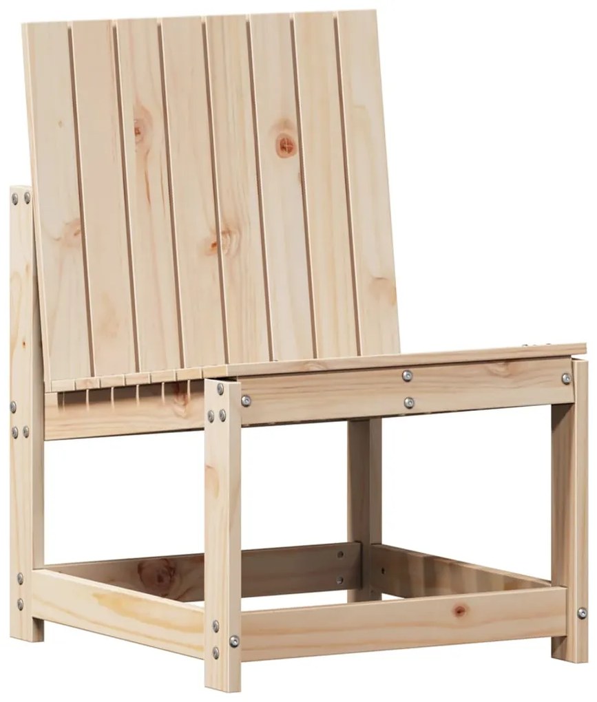 Zahradní židle 50,5 x 55 x 77 cm masivní borové dřevo - Default Title