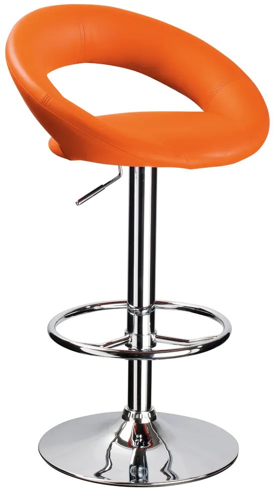 Casarredo Barová židle KROKUS C-300 oranžová