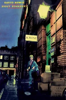 Plakát, Obraz - David Bowie - ziggy stardust, (61 x 91,5 cm)