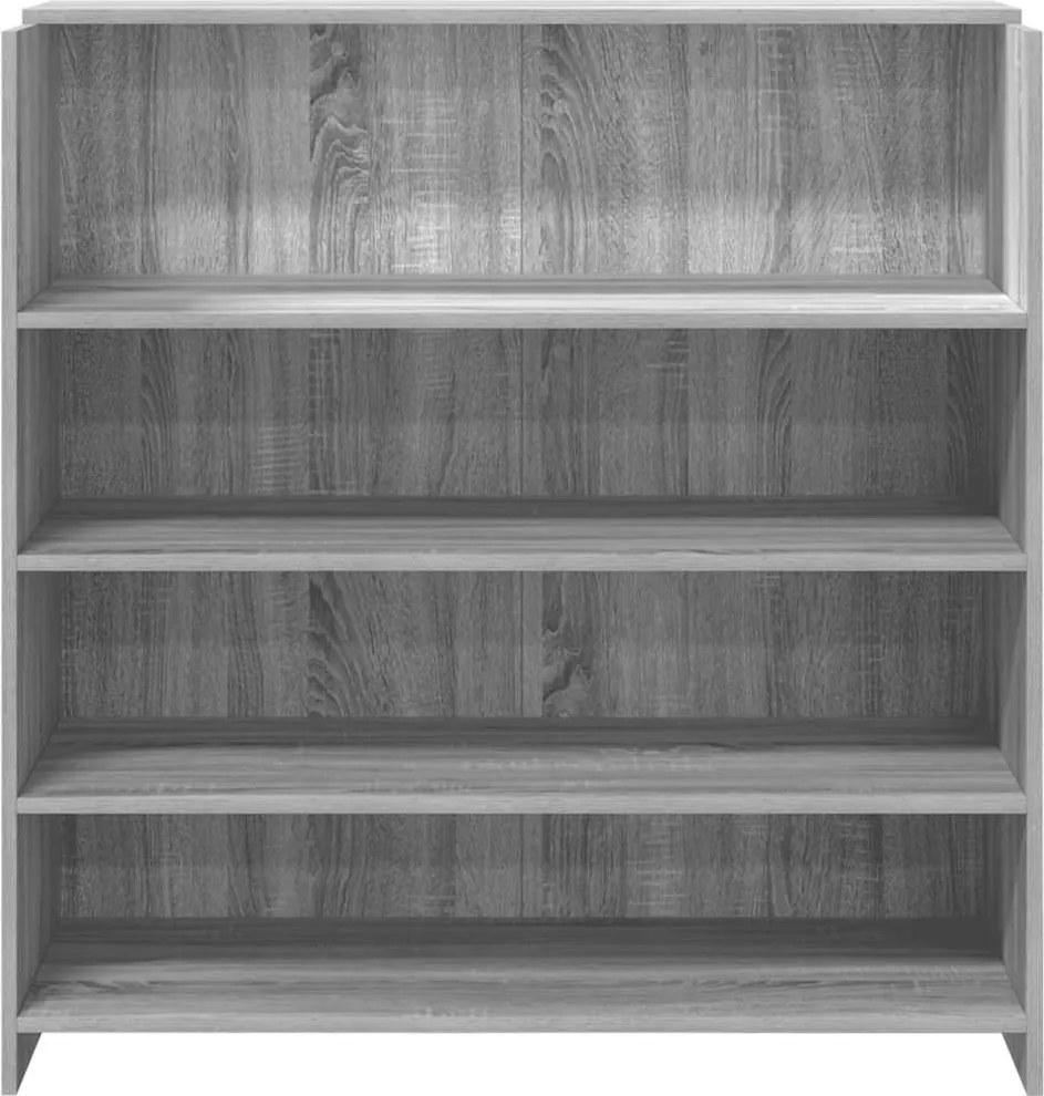 Recepční stůl šedý sonoma 100x50x103,5 cm kompozitní dřevo 3324165