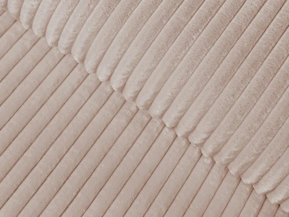 Biante Dekorační povlak na polštář Minky manšestr MKM-007 Béžový 40 x 40 cm