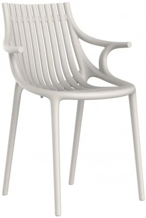 VONDOM - Židle IBIZA bílá s područkami - VÝPRODEJ