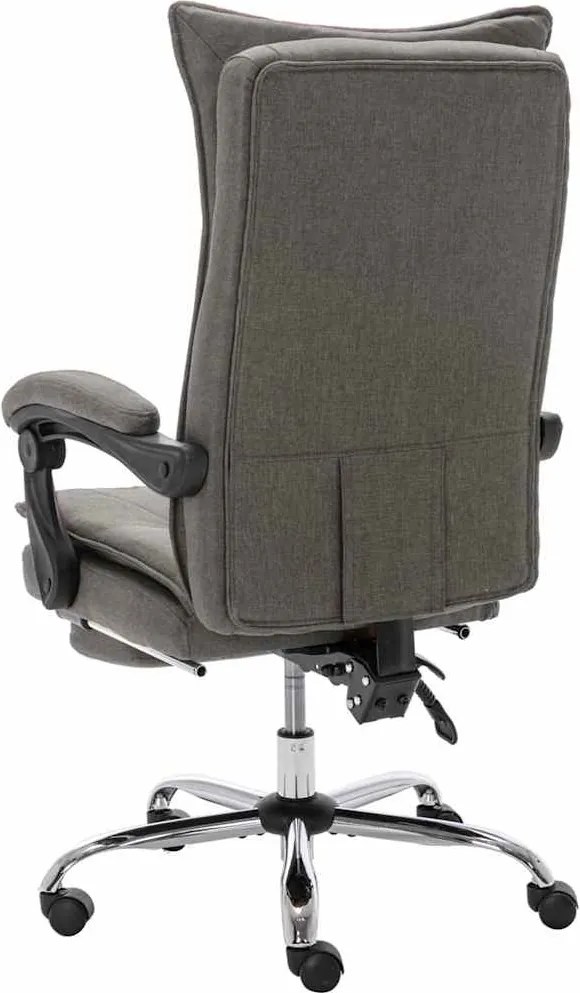 Kancelářská židle šedá textil 20369