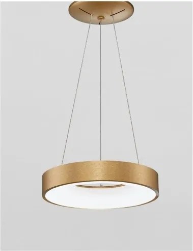 Závěsné LED svítidlo NOVA LUCE RANDO THIN 30W 3000K 9453432 stmívatelné Triac