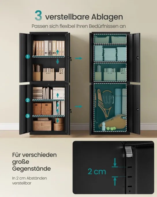 Ocelová skříňka OMC017BD01