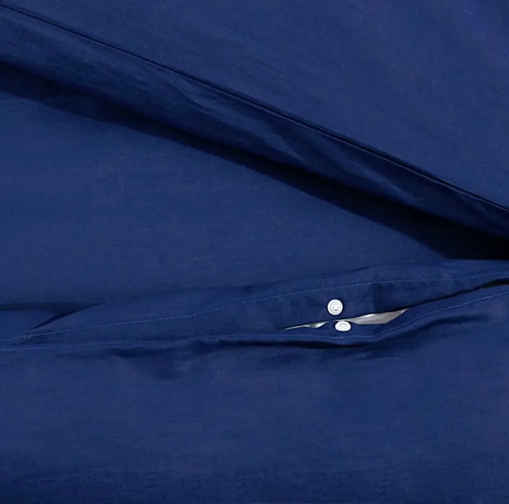 vidaXL Sada ložního prádla 140 x 200 cm bavlna [136145] Barva: antracitová
