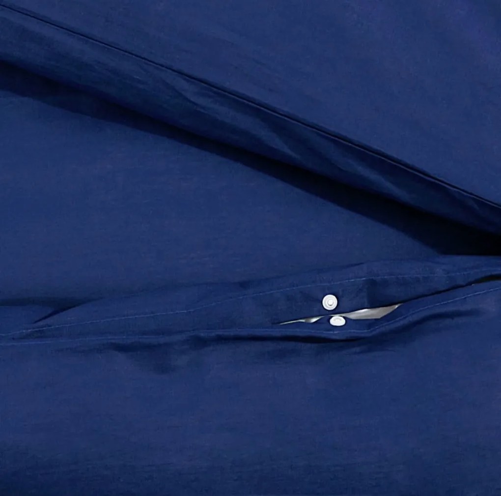 vidaXL Sada ložního prádla 140 x 200 cm bavlna [136145] Barva: Černá