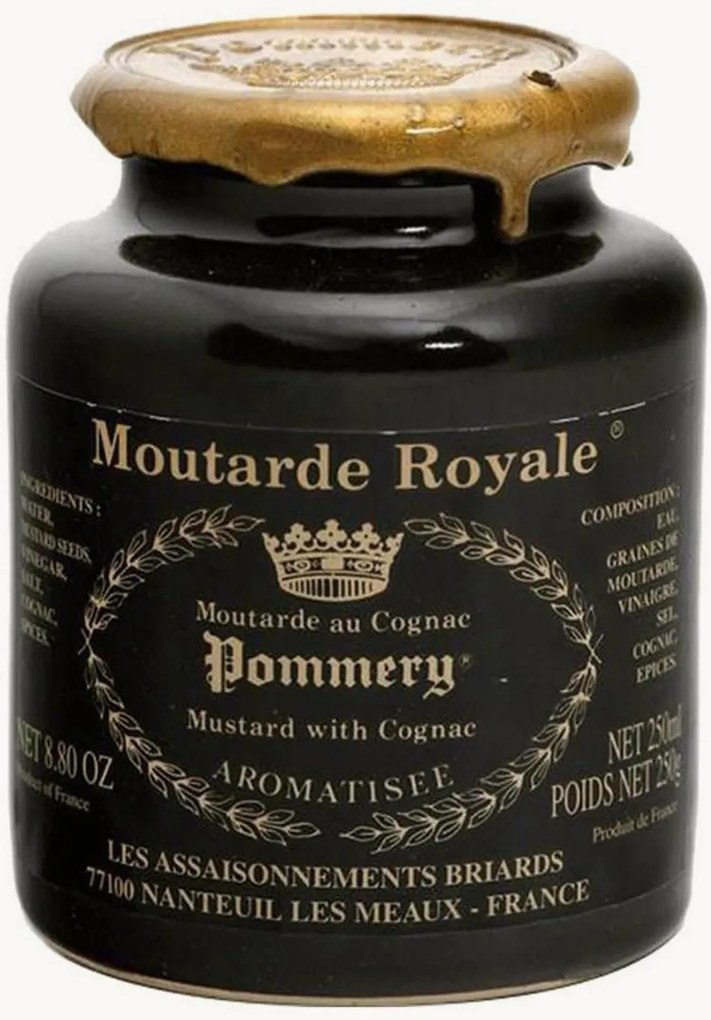 Hořčice's koňakem Moutarde Royale Pommery