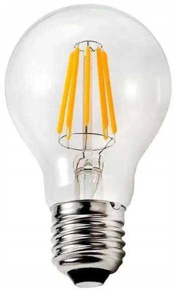 BERGE LED žárovka  - E27 - 8W - 880Lm - filament - teplá bílá