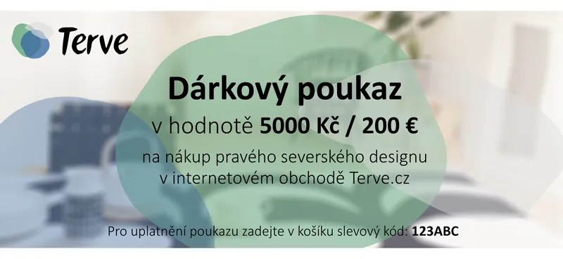 Dárkový poukaz na 5000 Kč