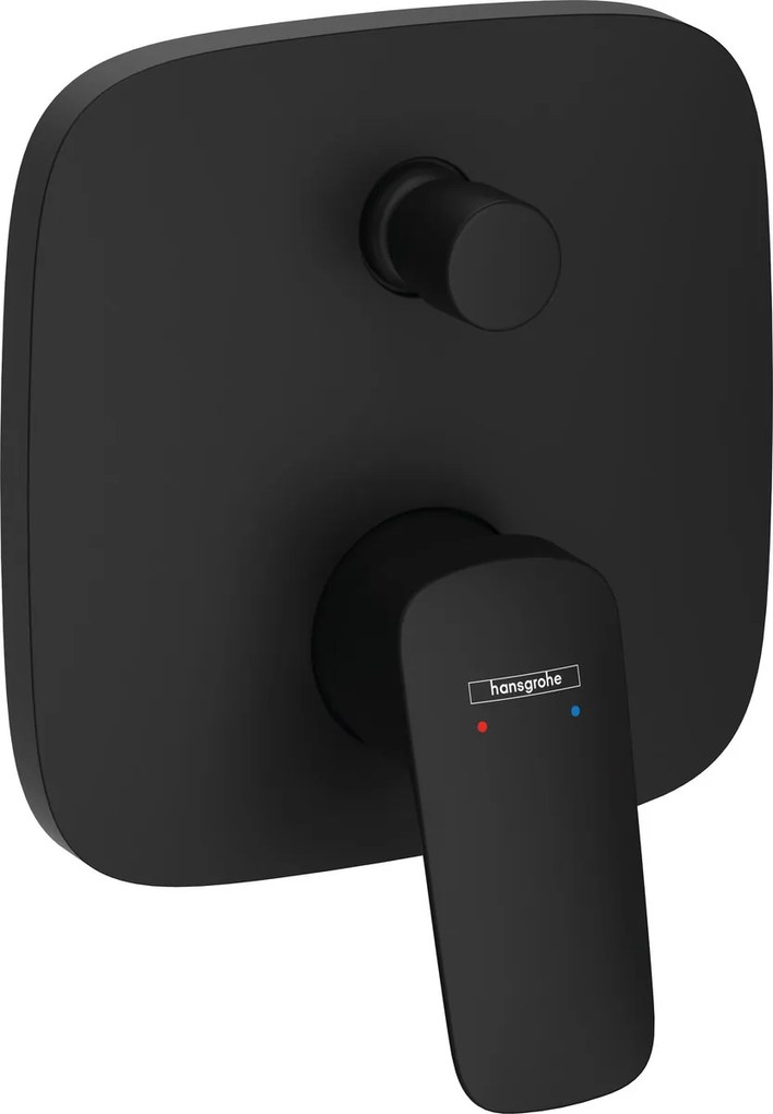 Hansgrohe Logis, vanová baterie pod omítku, černá matná, HAN-71405670
