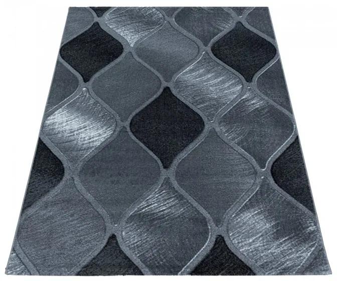 Vopi | Kusový koberec Costa 3530 black - 240 x 340 cm