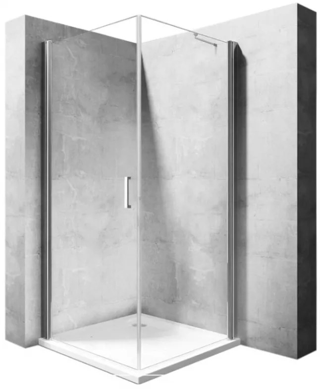 Rea Průhledné sprchové dveře 1000x1900 Western Space N2 powłoka Easy Clean REA-K9994 - Rea