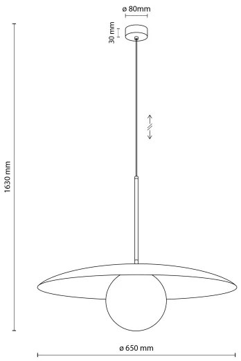 Lustr na lanku SLATE 1xE27/15W/230V pr. 65 cm zelená