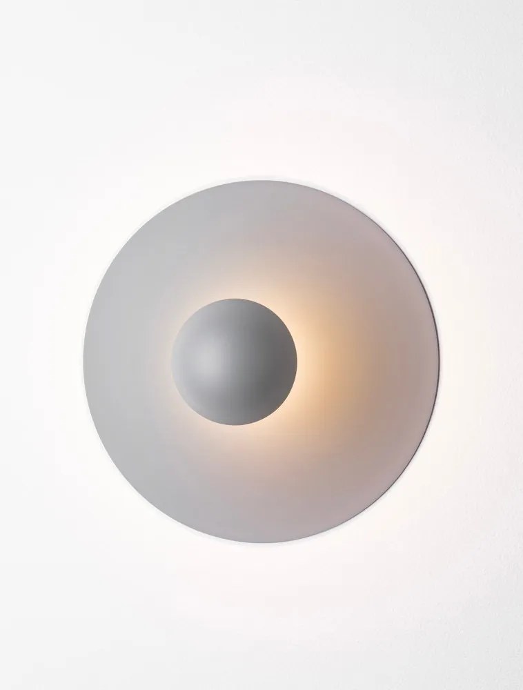 Šedomodré hliníkové LED nástěnné svítidlo Edem – Nova Luce
