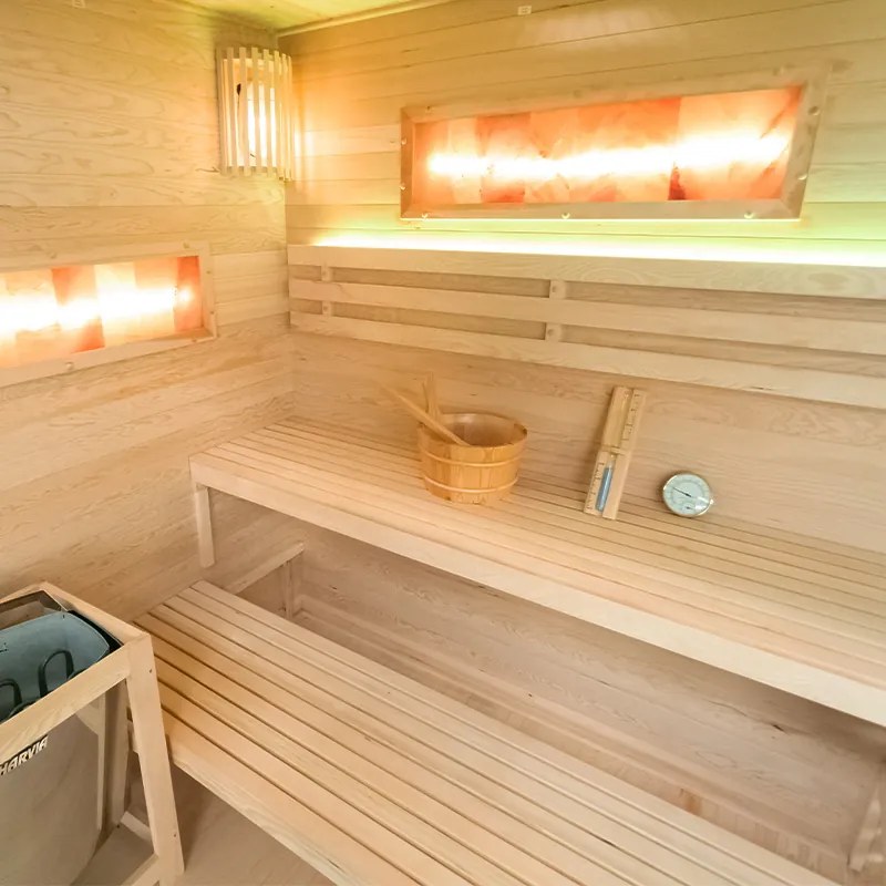 BPS-koupelny Finská sauna Relax 180x160, 4-5 osob