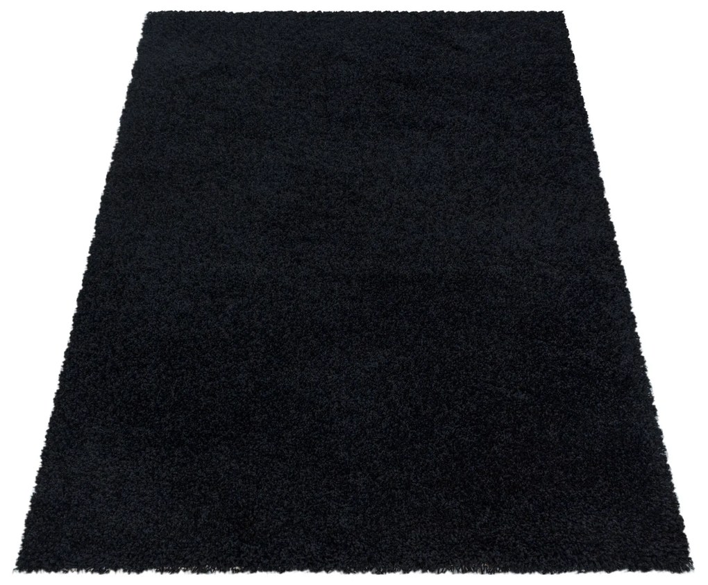 Ayyildiz Kusový koberec SYDNEY 3000, Černá Rozměr koberce: 60 x 110 cm