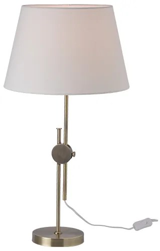 ACA DECOR Stolní lampa Up and Down Brass