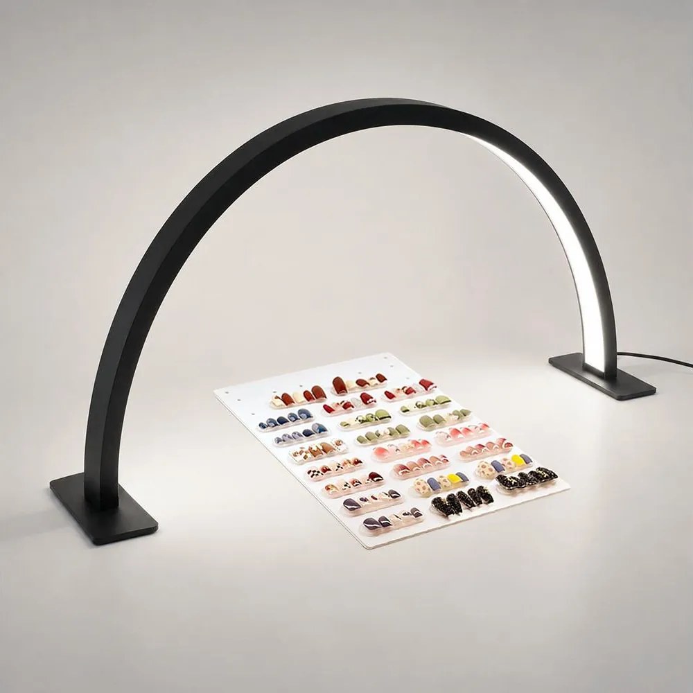 Brilagi - LED Stmívatelná oblouková lampa RADIO LED/30W/24/230V 3000-6500K černá