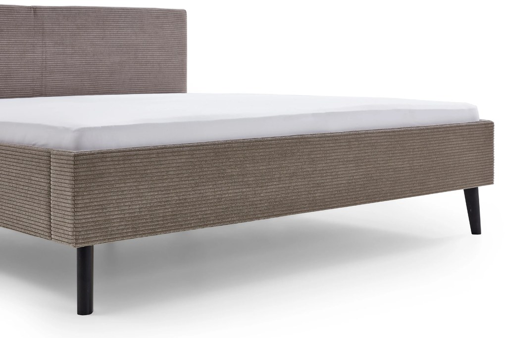 MEISE MÖBEL Čalouněná postel AVOLA 180x200cm taupe 2156-10-5000