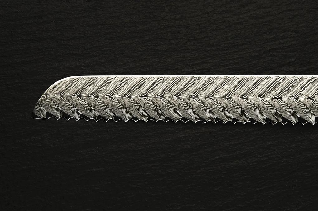 KATFINGER | Damaškový nůž na pečivo 8" (20m) | Resin | KF304