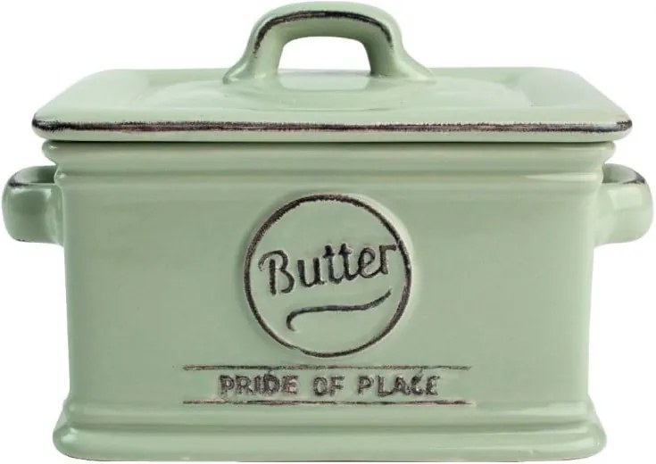 Zelená keramická máslenka T&G Woodware Pride Of Place