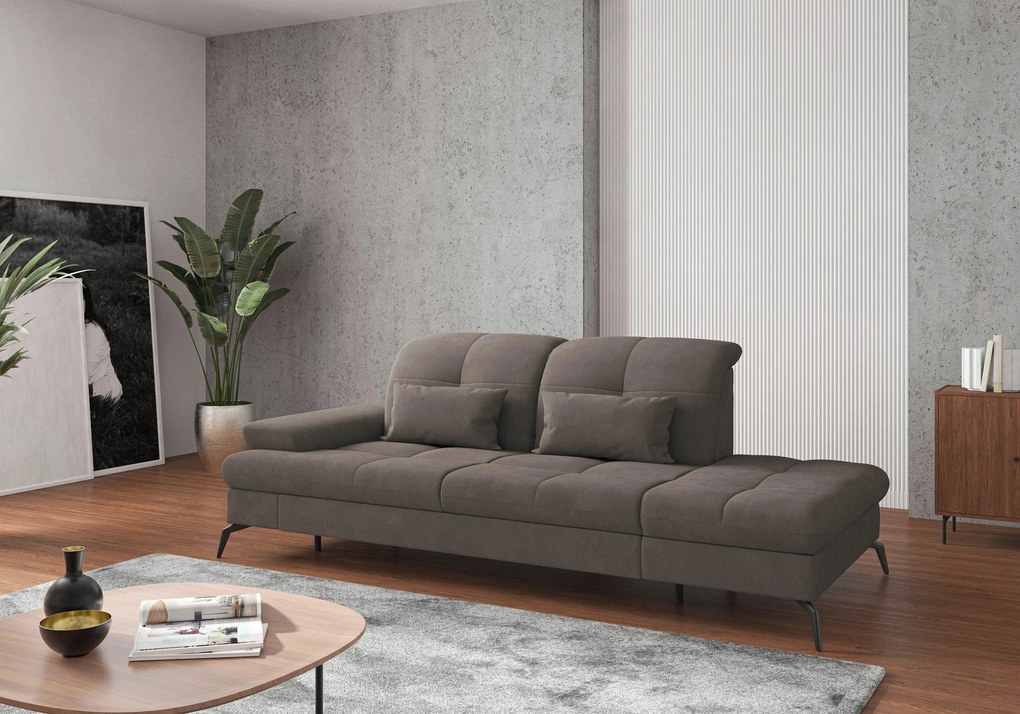 XXXLutz LENOŠKA, textil, jílová barva Sit & More - Online Only sedačky - 000144009095