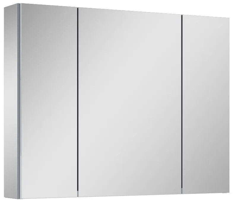 Basic Zrcadlová skříňka 80, 61.8 × 80,6 × 12,9 cm
