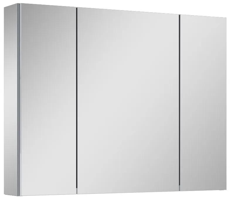 Basic Zrcadlová skříňka 80, 61.8 × 80,6 × 12,9 cm