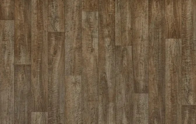 BEAUFLOR PVC podlaha - lino AMBIENT Stock Oak 39M – tmavé dřevo ŠÍŘKA: 4 m, POUŽITÍ: Zátěžové