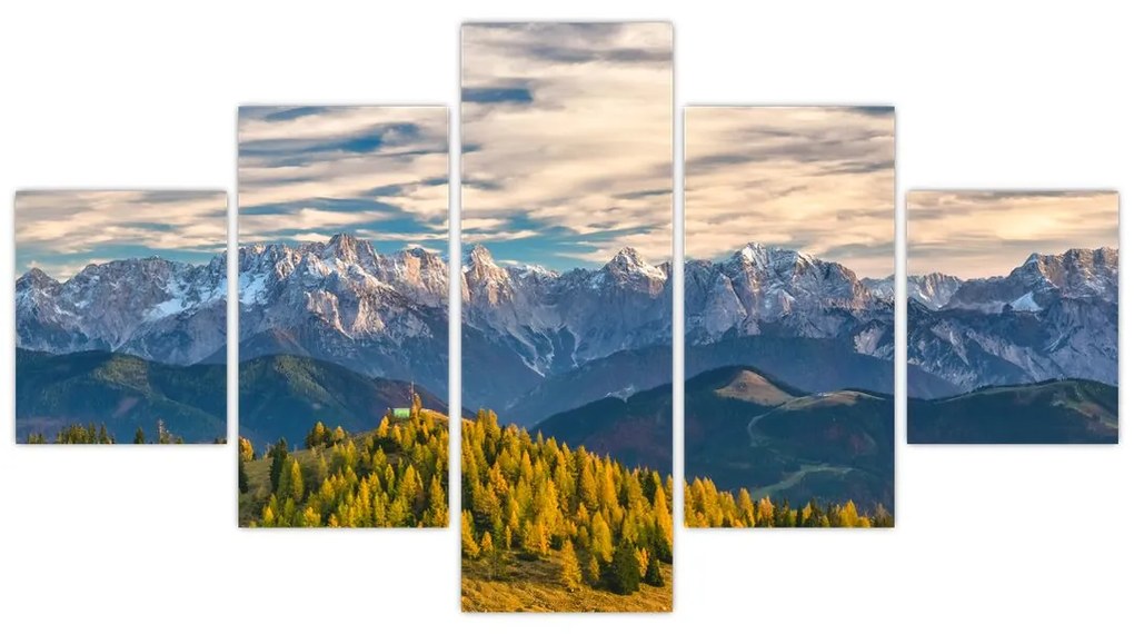 Obraz - horské panorama (125x70 cm)