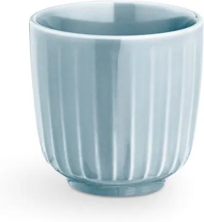 Světle modrý porcelánový hrnek na espresso Kähler Design Hammershoi, 1 dl |  BIANO