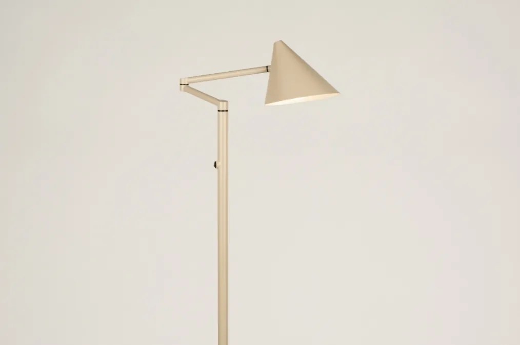 Stojací designová lampa Florentia Taupe
