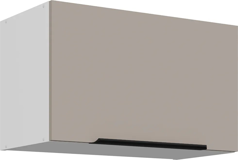 ARIA lb | horní skříňka 60 GU-36 1F výklopná | 60 cm | ANTI FINGERPRINT povrch | bílá/béžová