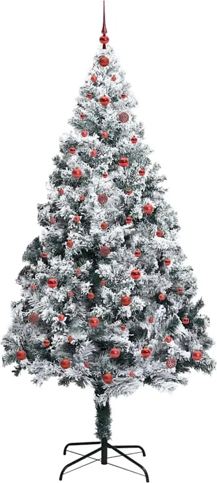 Umělý vánoční stromeček Bílá 240 cm PVC, ocel a plast 3396980