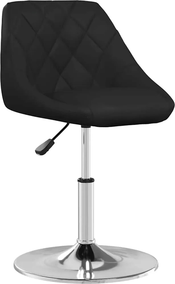 Jídelní židle 2 ks černé umělá kůže 335160