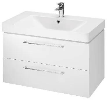Cersanit Lara - Skříňka s umyvadlem, 45x79x45 cm, 2 zásuvky, bílá S801-338-DSM