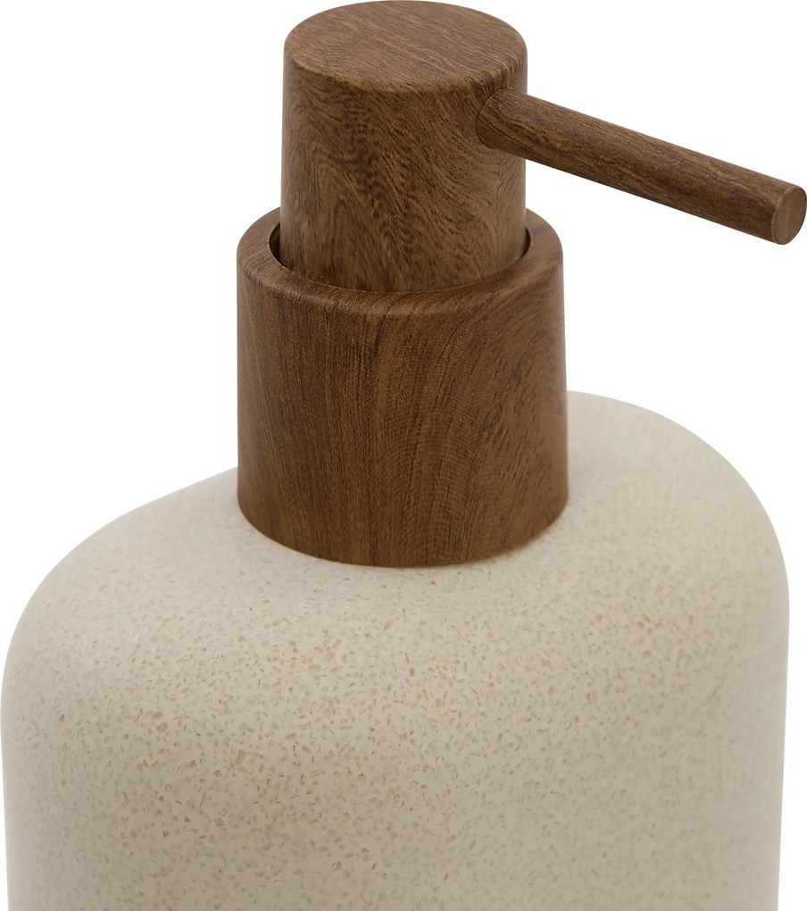 Dávkovač na mýdlo ARGILEO, 350 ml - béžový