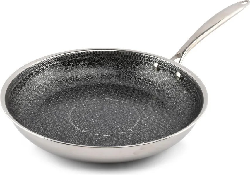 Nerezová pánev s nepřilnavým povrchem ø 29,5 cm Fusion – BonBistro