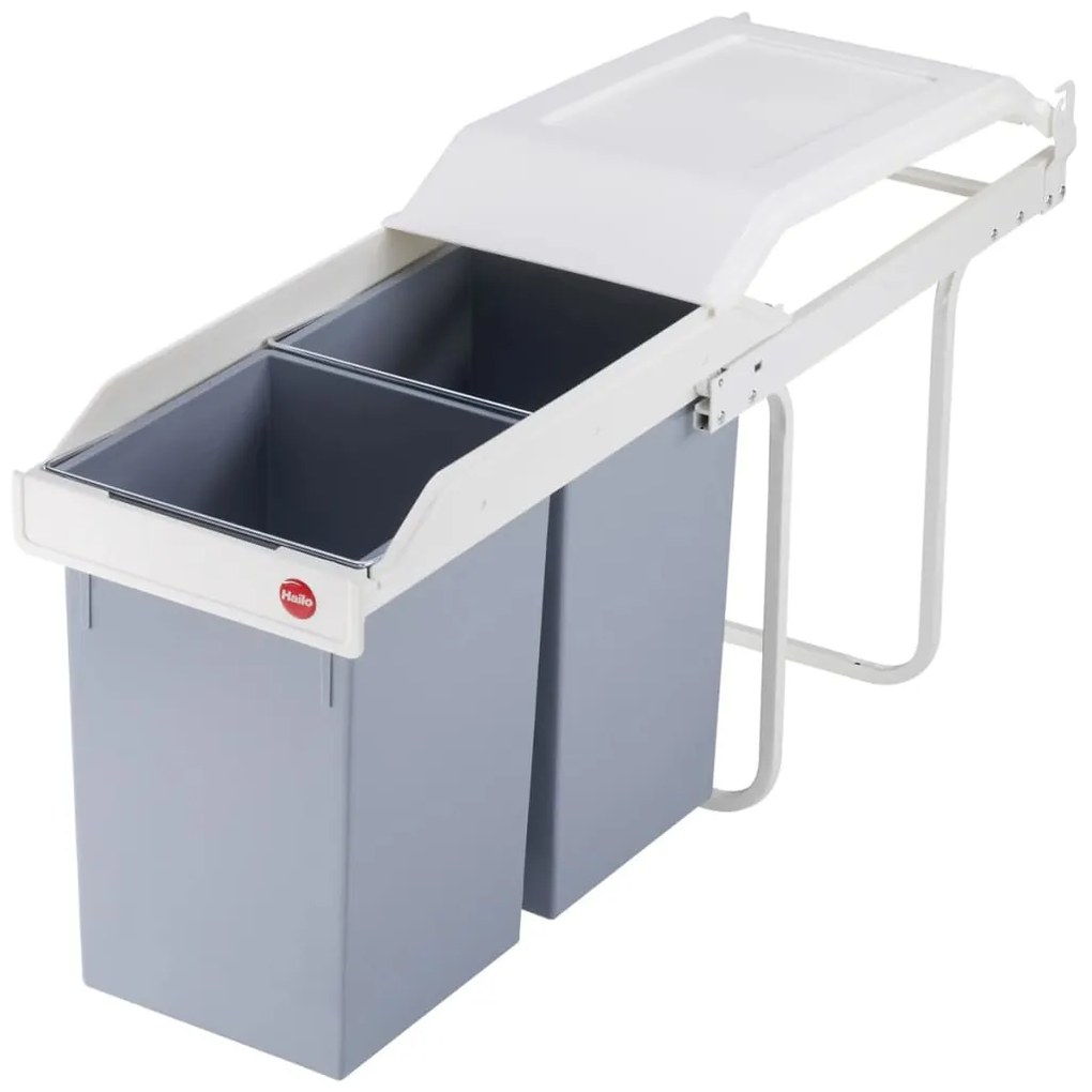 Hailo Odpadkový Koš Do Skříňky Multi-Box Duo Vel. L 2X 14 L Krémový