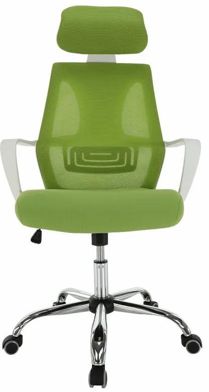 Tempo Kondela Kancelářská židle TAXIS, zelená/bílá