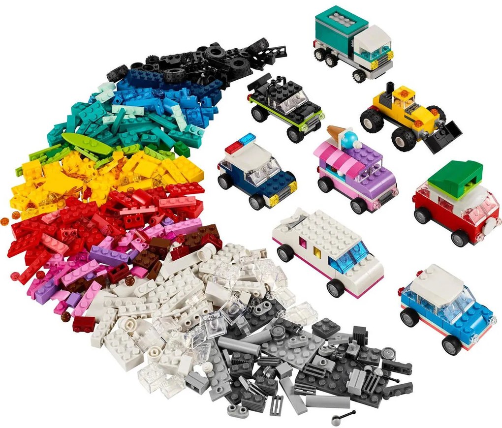 LEGO CLASSIC Tvořivá vozidla 11036 STAVEBNICE 2211036