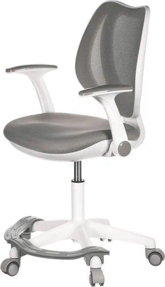 Dětská otočná židle šedá KA-C806 GREY