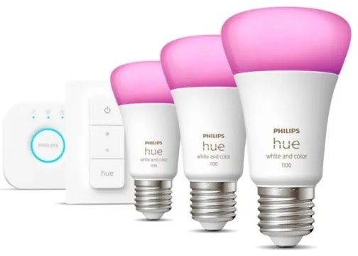 Základní sada Philips Hue WACA 3xE27/9W 2000-6500K + zařízení k propojení