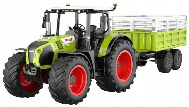 Traktor claas s přívěsem