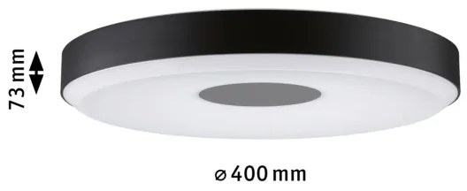Paulmann 79518 - LED/23W Stmívatelné stropní svítidlo PURIC PANE 230V