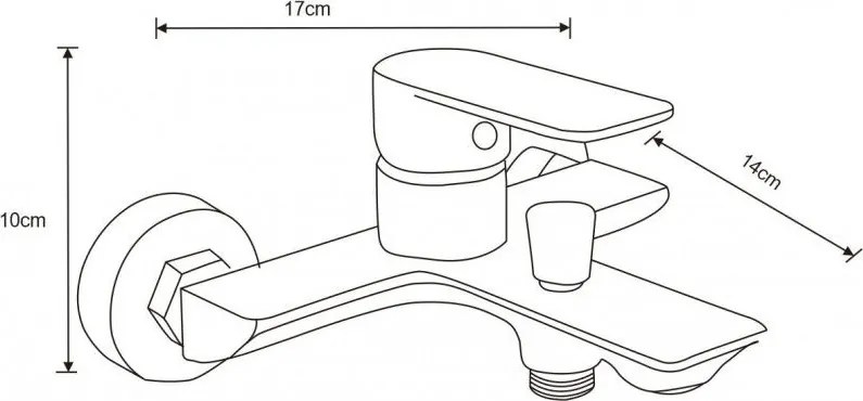 Mexen Alfa vanová baterie, černá - zlatá, 745730-75